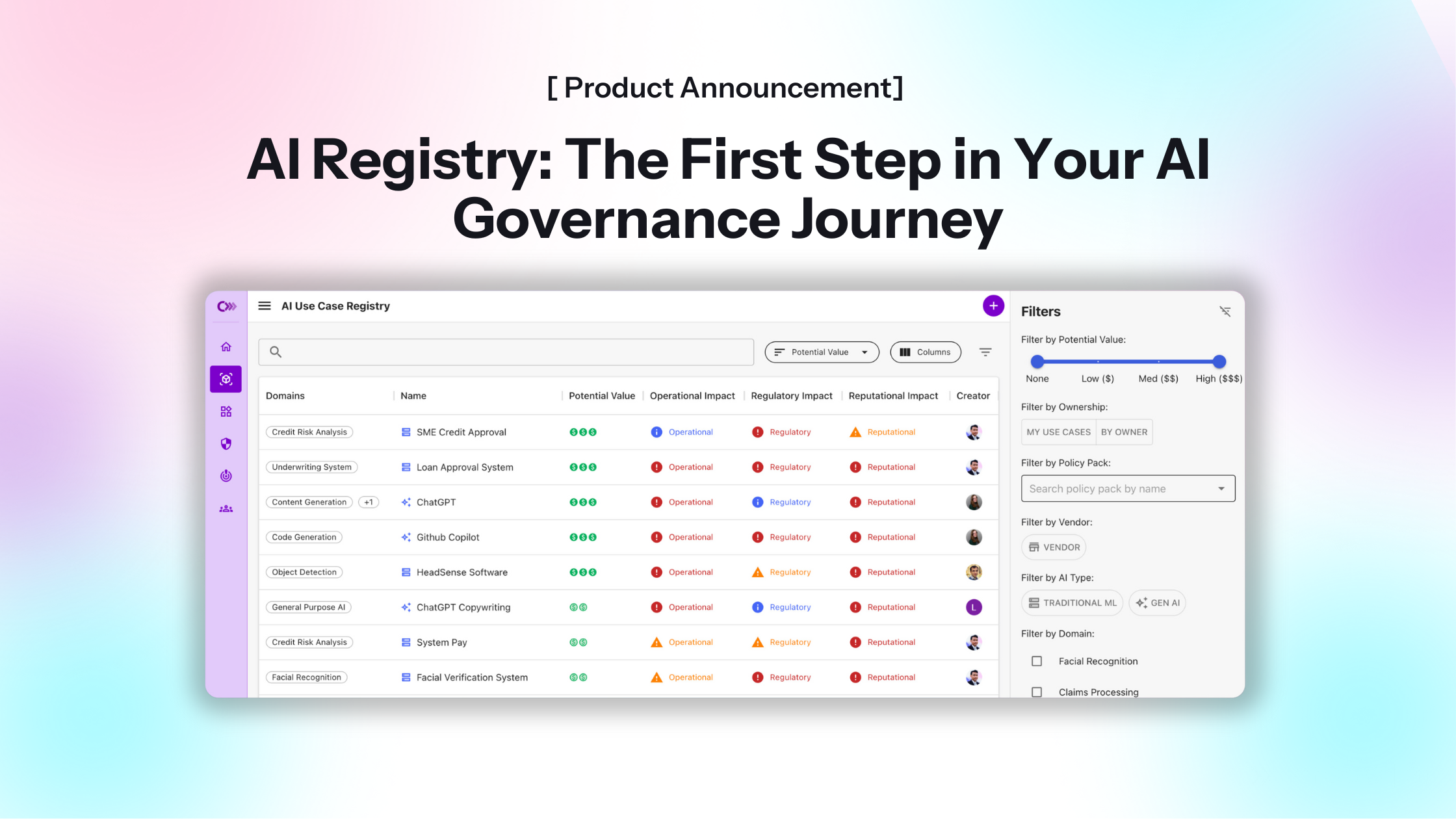 AI Registry: The First Step in Your AI Governance Journey - Credo AI Company Blog
